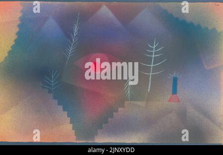 Paul Klee artwork - Glance of a Landscape Stock Photo - Alamy
