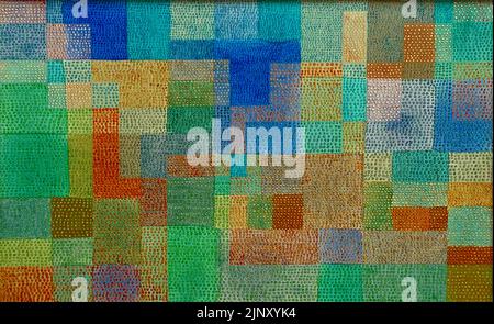 Paul Klee - portrait of the German / Swiss artist & painter at his ...