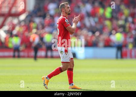 Harry Toffolo #15 of Nottingham Forest in action during the game Stock ...