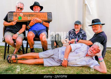 Dave Mattacks, Dave Pegg, Richard Thompson, Chris Leslie and Simon ...