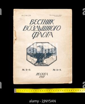 Front Cover of Russian magazine "Bulletin of the Air Fleet" (Russian ...