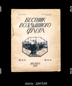 Front Cover of Russian magazine "Bulletin of the Air Fleet" (Russian ...