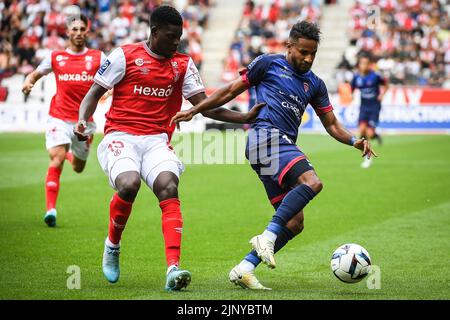 Jim ALLEVINAH of Clermont during the French championship Ligue 1 ...