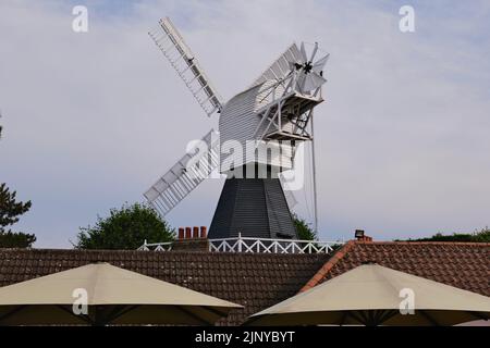 Wimbledon Common Windmill photographed in August 2022 Stock Photo - Alamy
