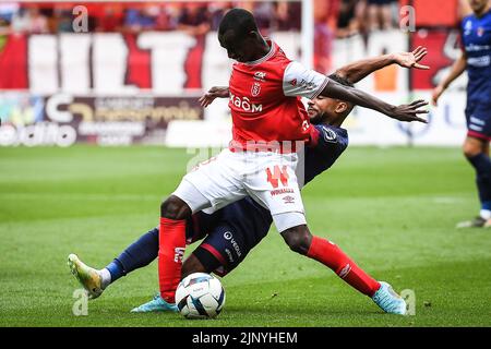 Jim ALLEVINAH of Clermont during the French championship Ligue 1 ...