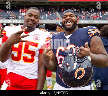 Kansas City Chiefs Mike Pennel (69) in action against the Las Vegas ...