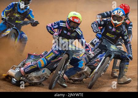 Leon Flint of United Kingdom during the 2022 FIM Speedway Grand Prix 2 ...