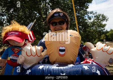 The new Donald Trump doll on display at Toys R Us in Times Square on ...