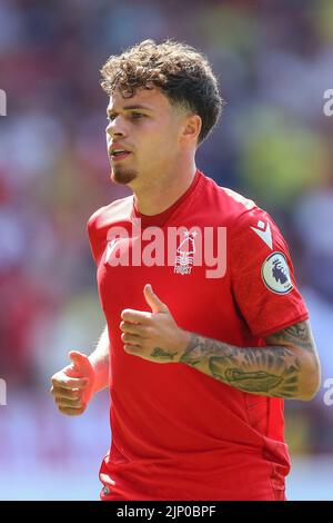 Neco Williams Of Nottingham Forest during the Nottingham Forest v AFC ...