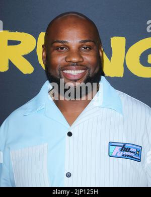 James Earl arrives at The Red Carpet Premiere of Amazon SPRUNG held at ...