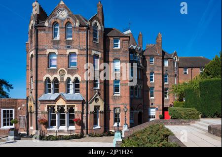 Harrow school, Druries as viewed from High Street. Harrow on the Hill ...