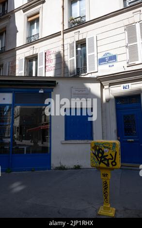 Rue du Cardinal Lemoine Stock Photo - Alamy