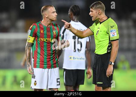 Cino e Lillo Del Luca stadium, Ascoli, Italy, August 14, 2022, Andrea ...