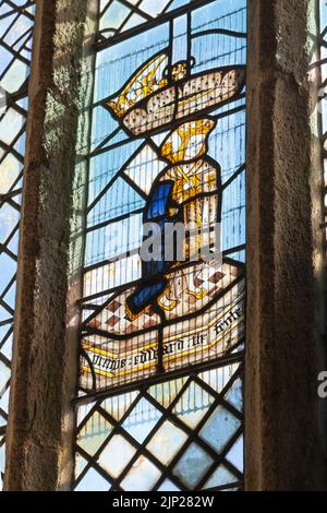 Stained glass window believed to depict Edward V aka John Evans - Evans ...