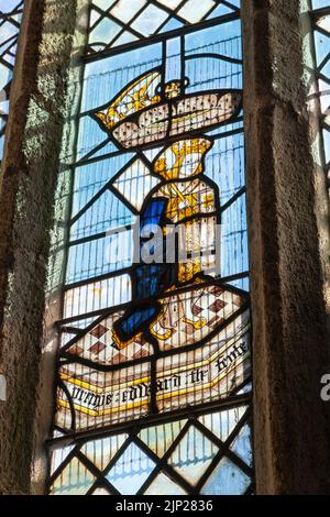 Stained glass window believed to depict Edward V aka John Evans - Evans ...