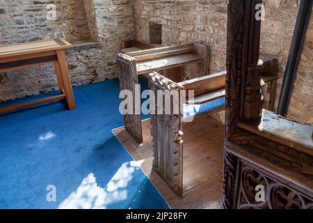 The Barton Chapel, St Matthew’s Church, Coldridge, Devon Stock Photo ...