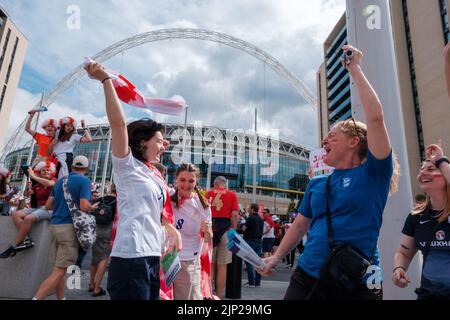 England And Germany face off at Wembley during the Euros Finals and ...