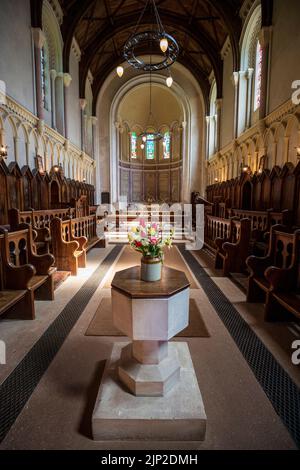 The chapel at Killerton House, Devon, England Stock Photo - Alamy