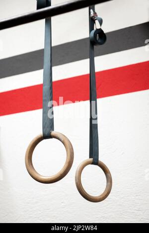 gymnastics, turnringe, exercise, exercising, pilates Stock Photo - Alamy