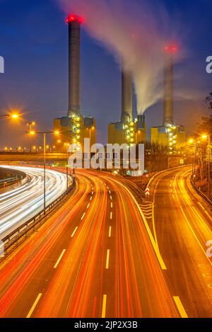 cogeneration plant, city highway, cogeneration plants, city highways ...