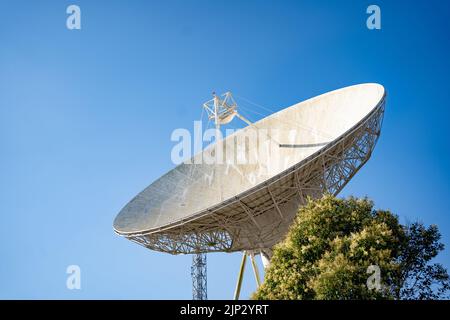 Earth based astronomical radio telescope. Radio telescopes used in ...