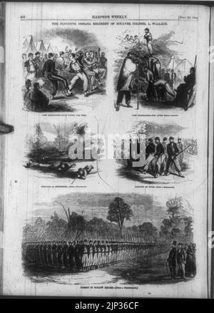 Eleventh Regiment Indiana Zouaves Stock Photo - Alamy