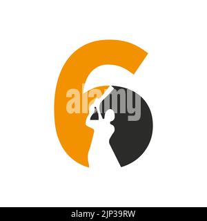 Letter R Cricket Batsman Logo Design Vector Sign. Cricket Club Logotype ...