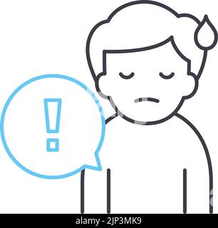 Depression, fatigue, mental stress, frustration concept. Young ...