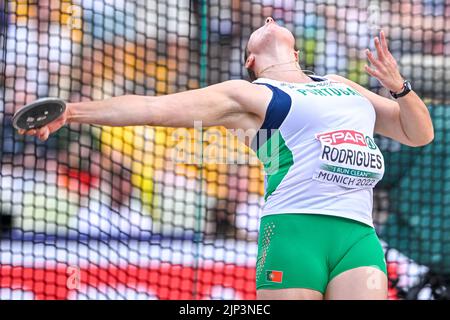 MUNCHEN, GERMANY - AUGUST 15: Irina Rodrigues of Portugal competing in ...