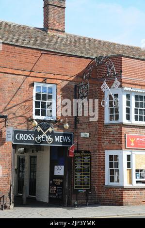 Cross Keys, St Neots, Cambridgeshire Stock Photo - Alamy