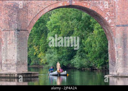 The Voyage of Our Lady of the Waters and the Wye. A newly carved wooden ...