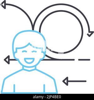 Agile Development icon. Simple element from digital disruption ...