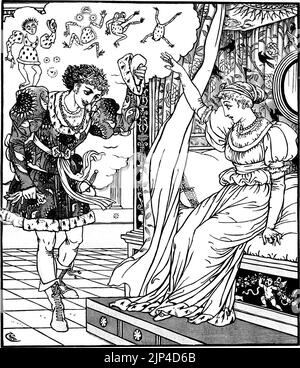 The Frog Prince-1875-18 Stock Photo - Alamy