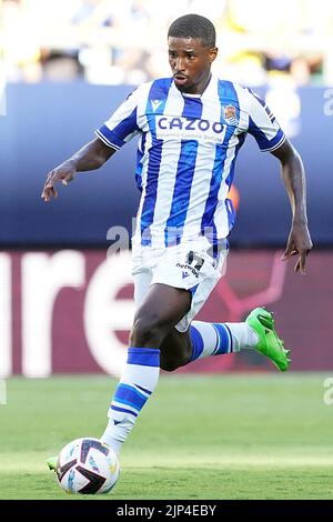 Real Sociedad's Mohamed-Ali Cho during La Liga match on August 14, 2022 ...