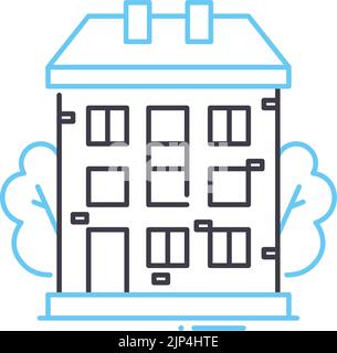 Floor hammer icon outline vector. Interior texture. Decor wall Stock ...