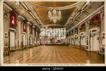 The Grand Ball Room, Book-Cadillac Hotel Stock Photo - Alamy