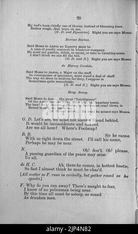The Grand Duke of Gynbergdrinkenstein (1886), p20 Stock Photo - Alamy