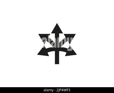 Many ways arrow icon. Vector illustration Stock Vector Image & Art - Alamy