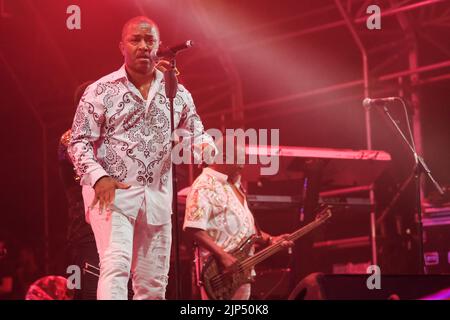 Robert Bell of Kool & the Gang performs during BottleRock Napa Valley ...