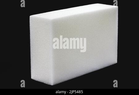 Polyester foam block, used in building construction, packaging, filling ...