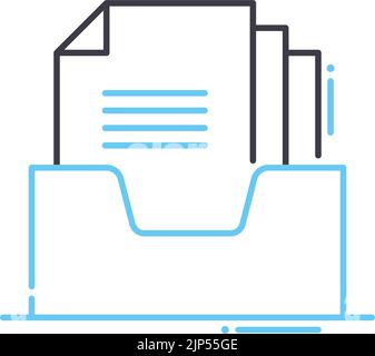 Accounting records concept, business management and control finance ...