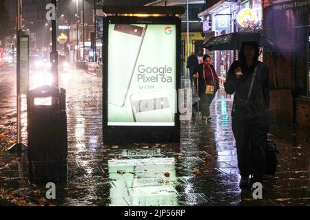 Turnpike Lane, London, UK. 15th Aug 2022. UK Weather: drought in the UK ...