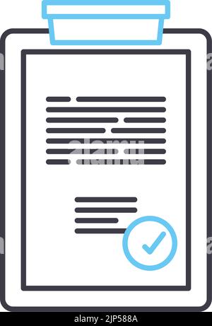 Chat report icon outline vector. Finance credit. Money stamp Stock ...