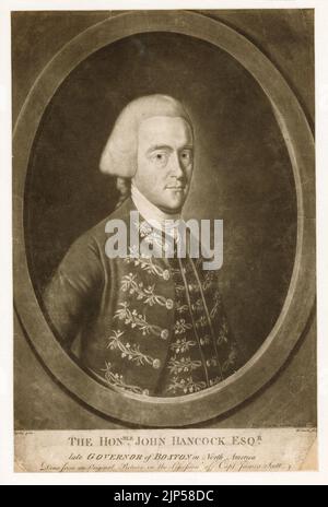 The honble. John Hancock of Boston in New-England, president Stock ...