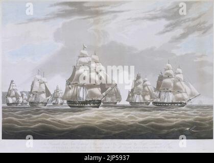 Honourable East India Company's Ship 'MacQueen' 1832 Stock Photo - Alamy