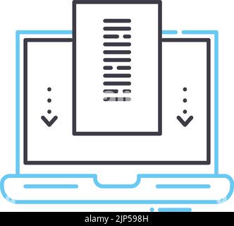 Software installation isolated cartoon vector illustrations Stock ...