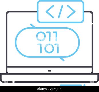 Coding vector icon. Modern vector illustration concepts. Easy to edit ...