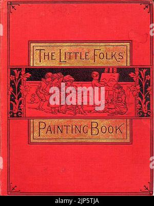 'The Little Folks Paint Book' is a vintage children’s activity book ...