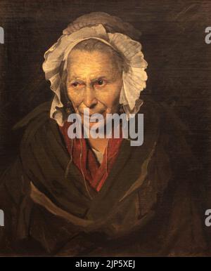 The mad woman-Theodore Gericault Stock Photo - Alamy