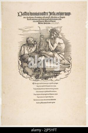 The Man of Sorrows Mocked by a Soldier, title page from The Large ...